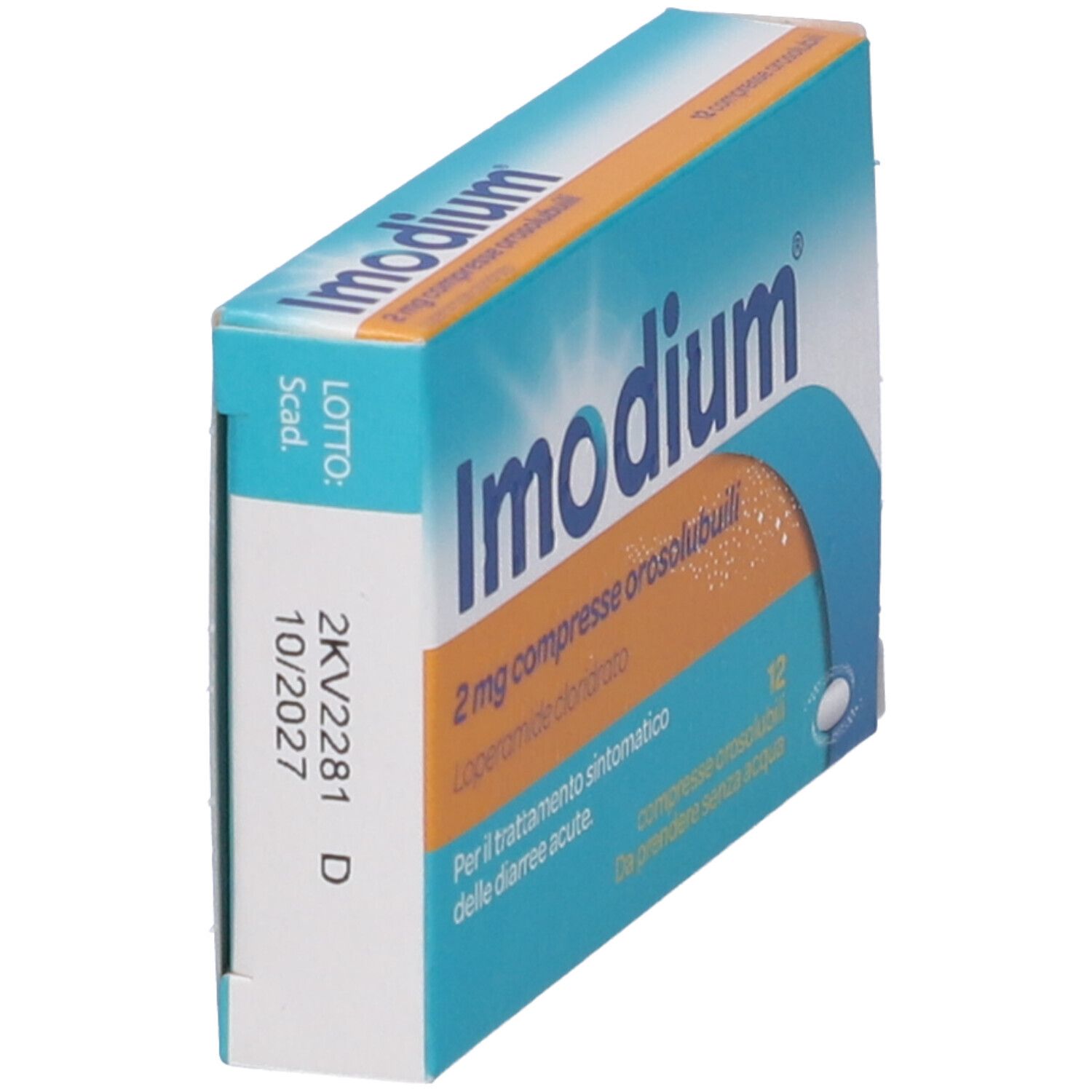 Imodium Compresse Orosolubili 12 pz - Redcare