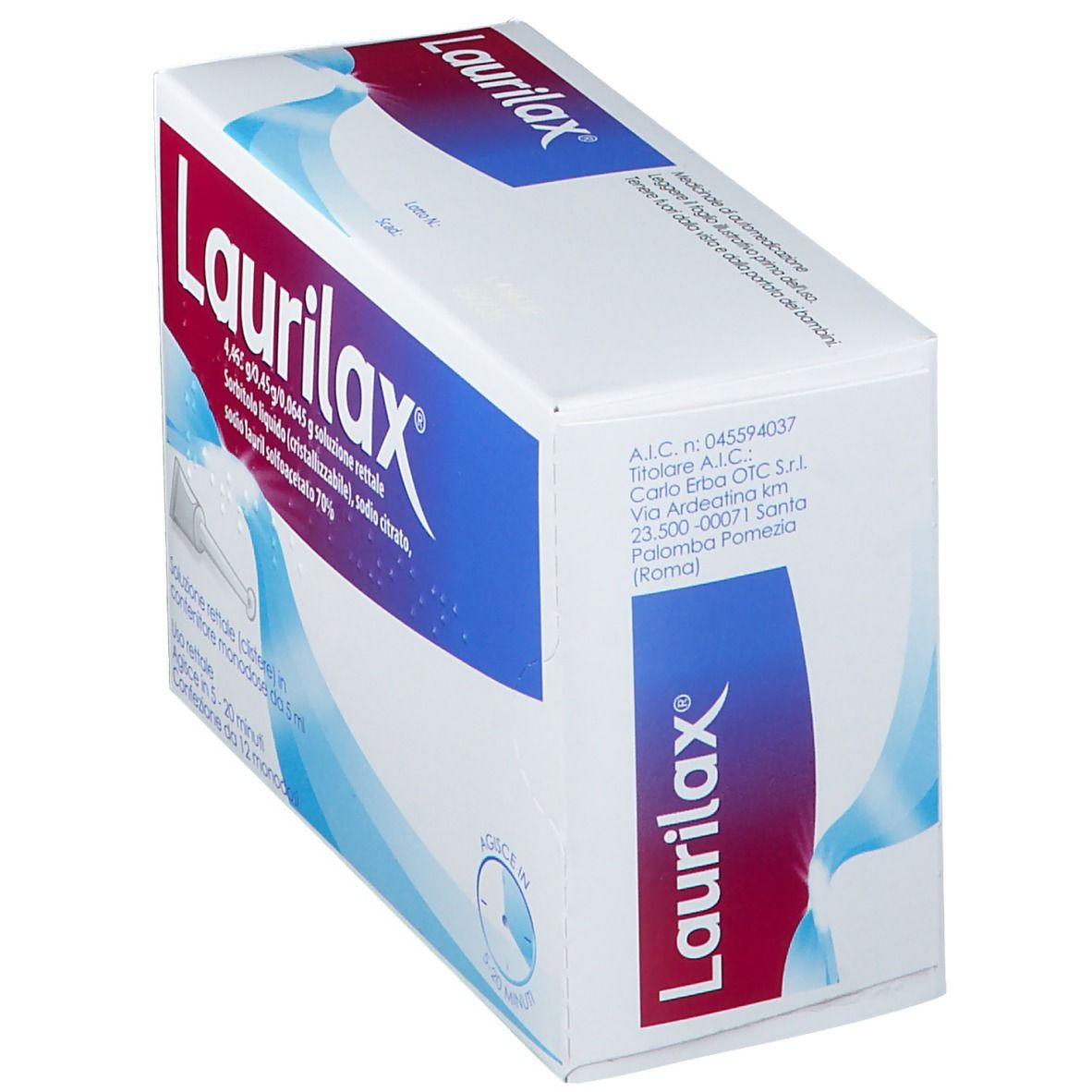 Laurilax® Soluzione Rettale 12x5 ml - Redcare