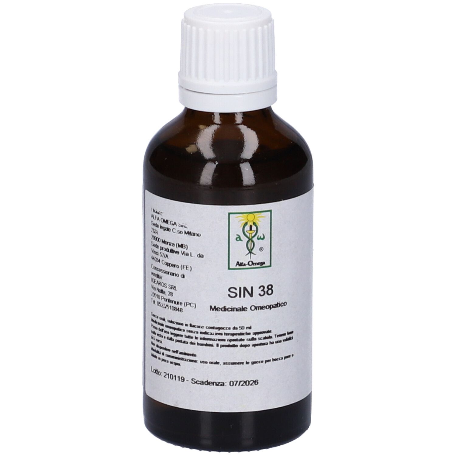 Sin 38*Orale Gtt 50 Ml - Redcare