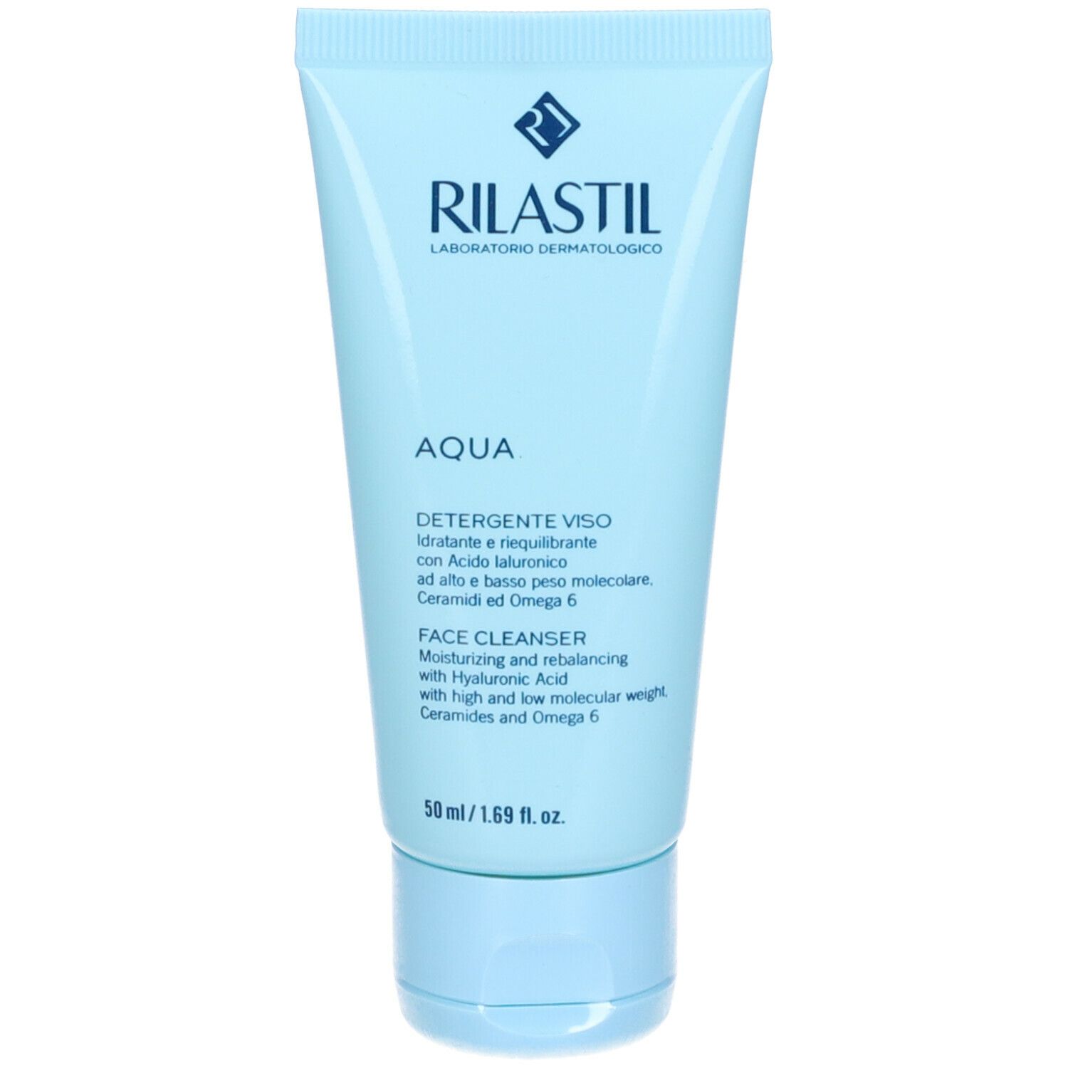 RILASTIL Aqua Detergente Viso Idratante e Riequilibrante 50 ml - Redcare