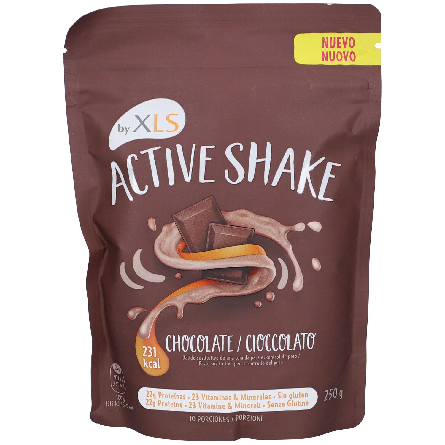 Active Shake By Xls Cioccolato 250 g - Redcare