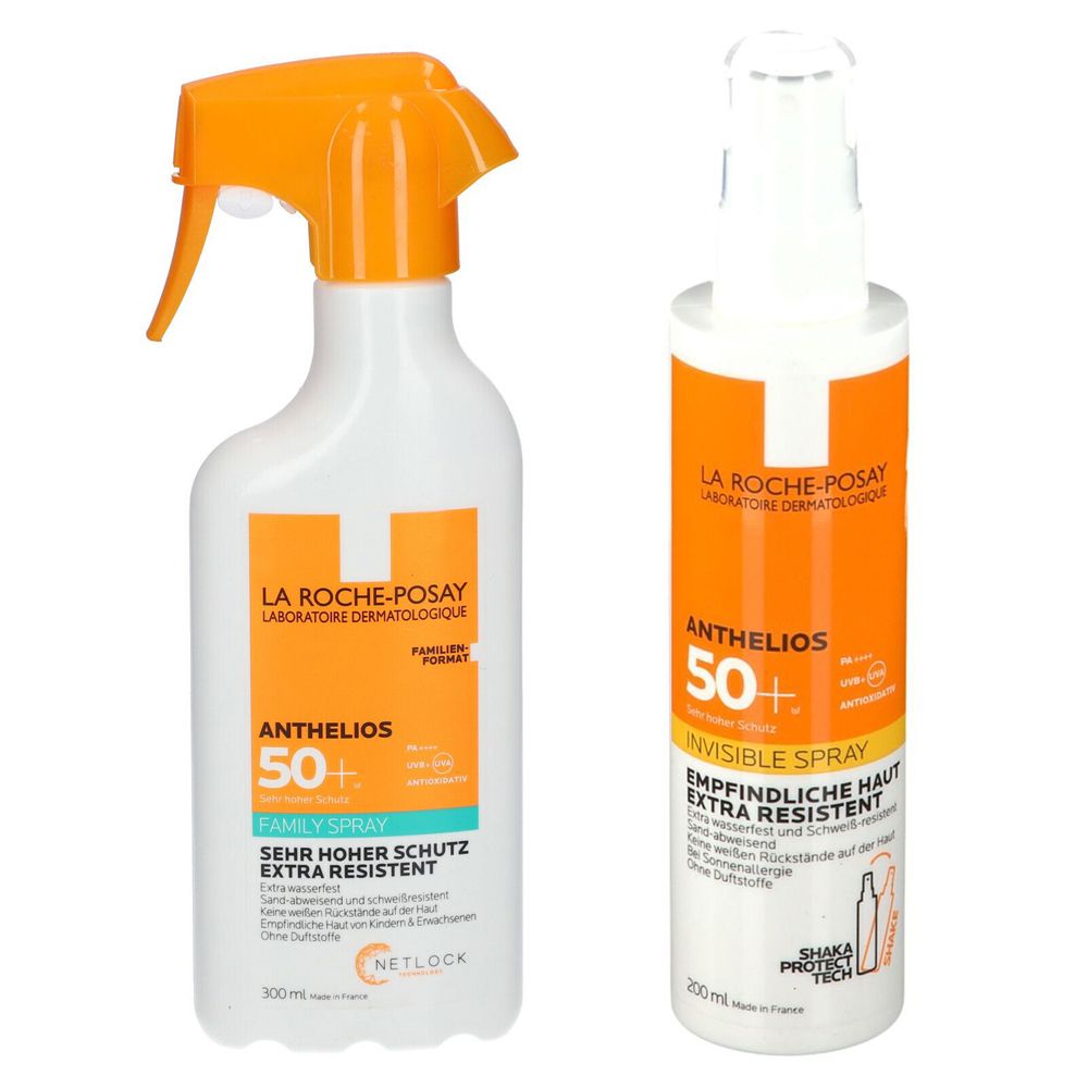 Anthelios Family Spr 50+ 300Ml + Anthelios Spray Inv Sp Spf50+ 300+200 ...