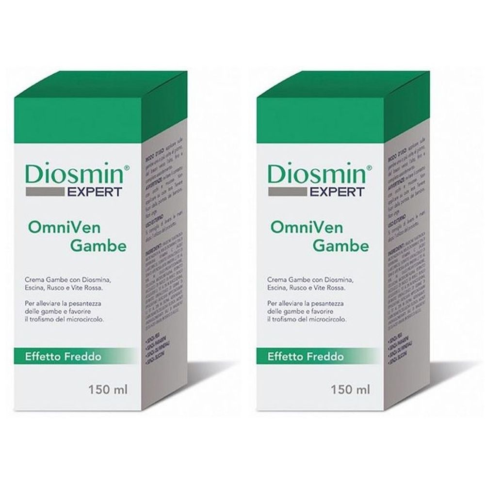 Diosmin Expert Omniven Legs Crema Gambe Set da 2 2x150 ml - Redcare