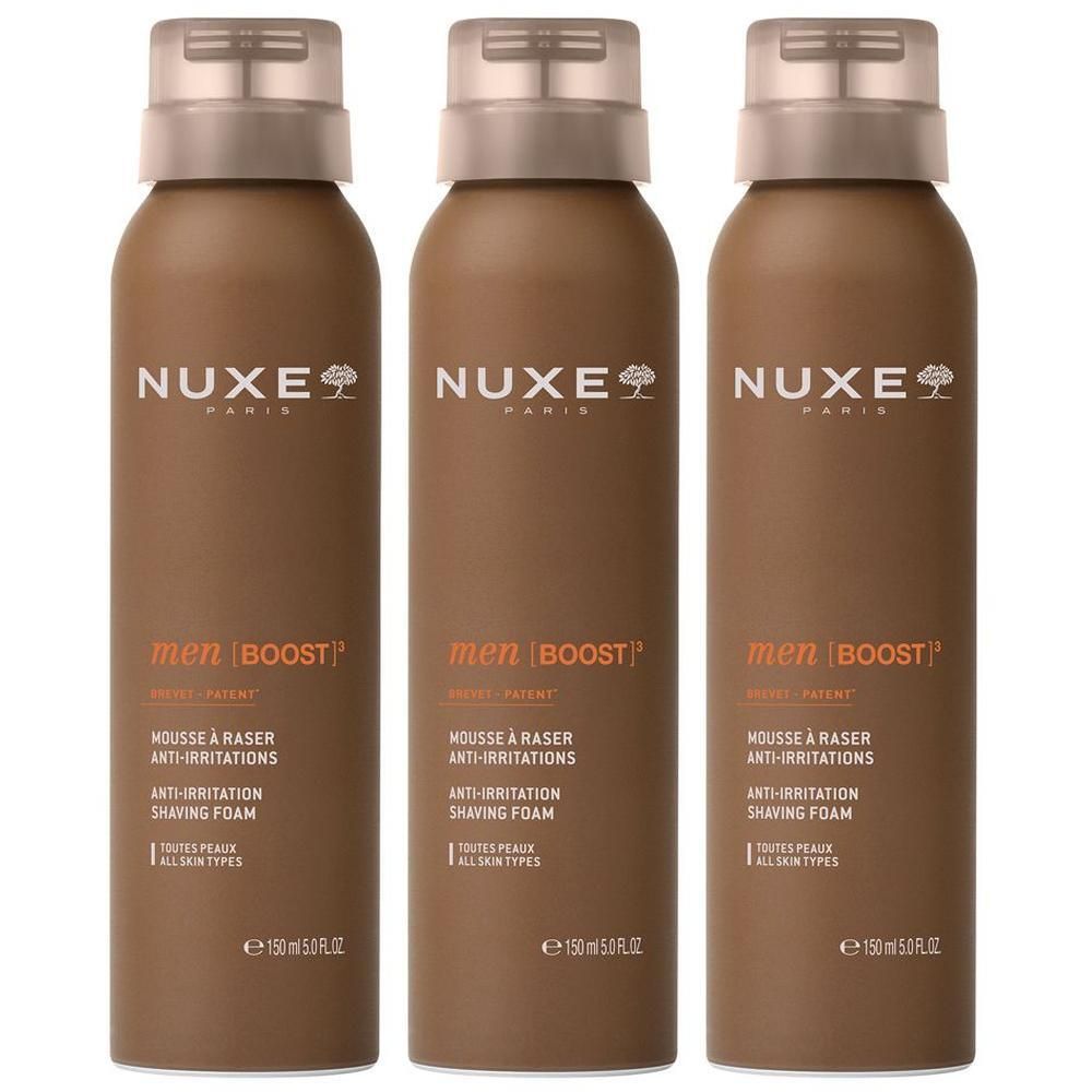 Nuxe Men Schiuma Da Barba Anti-Irritazioni 3x150 ml - Redcare