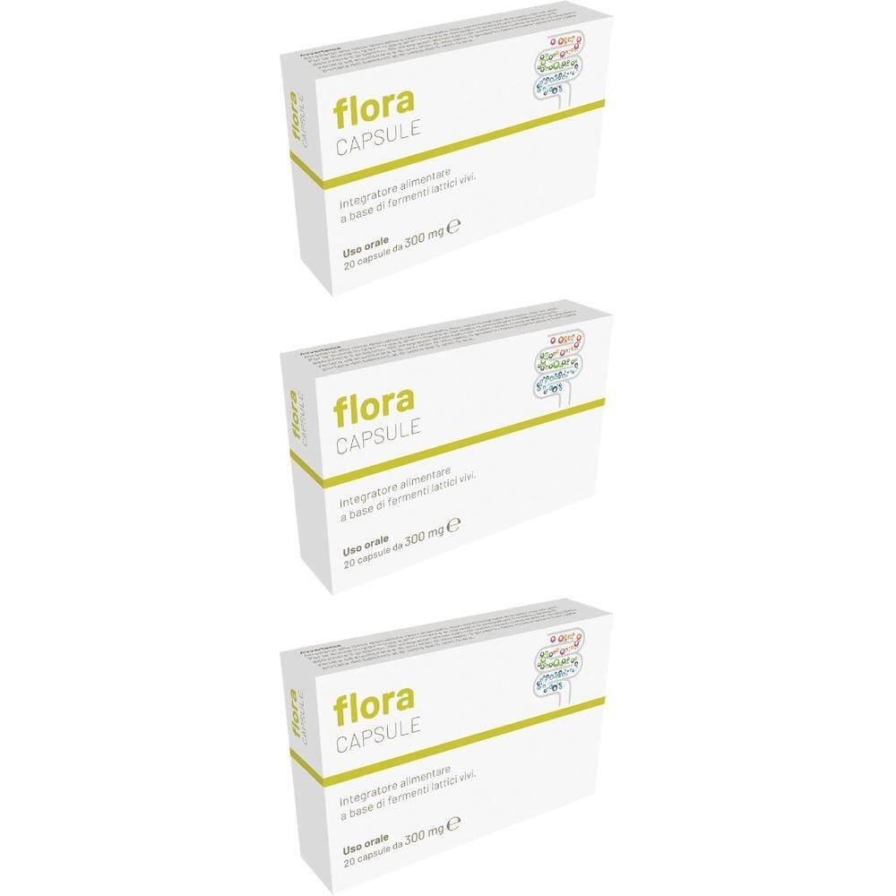 Nutriregular Flora 20 Capsule 3x6 g - Redcare