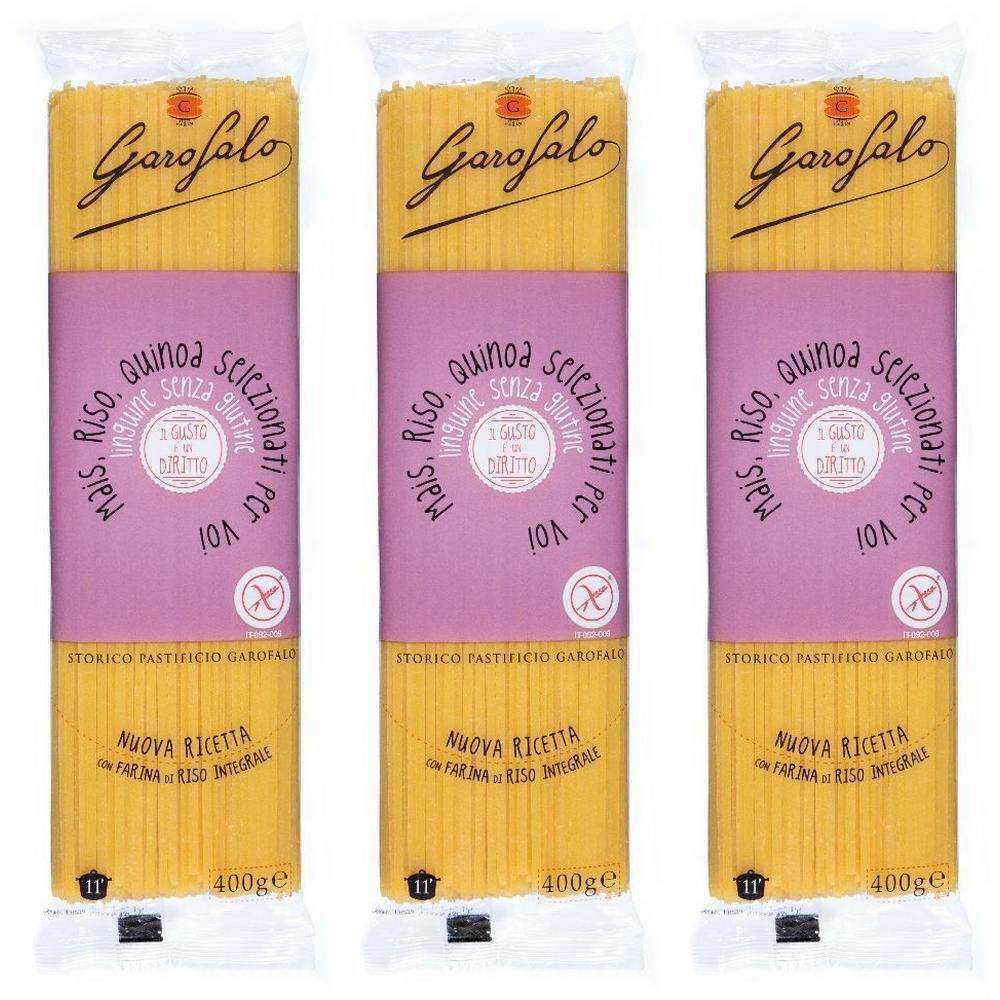 Linguine Senza Glutine Garofalo 400 G 3x400 g - Redcare