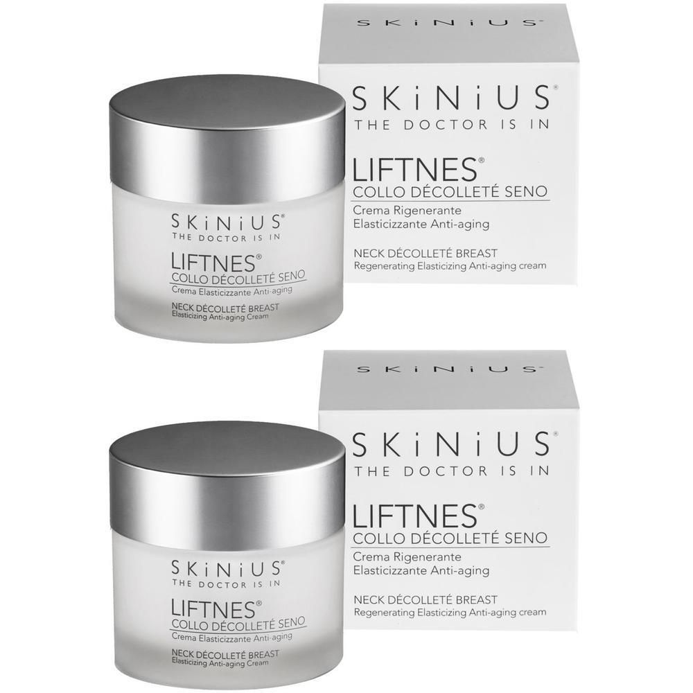 Skinius Liftnes Crema Collo Décolleté e Seno 2x50 ml - Redcare