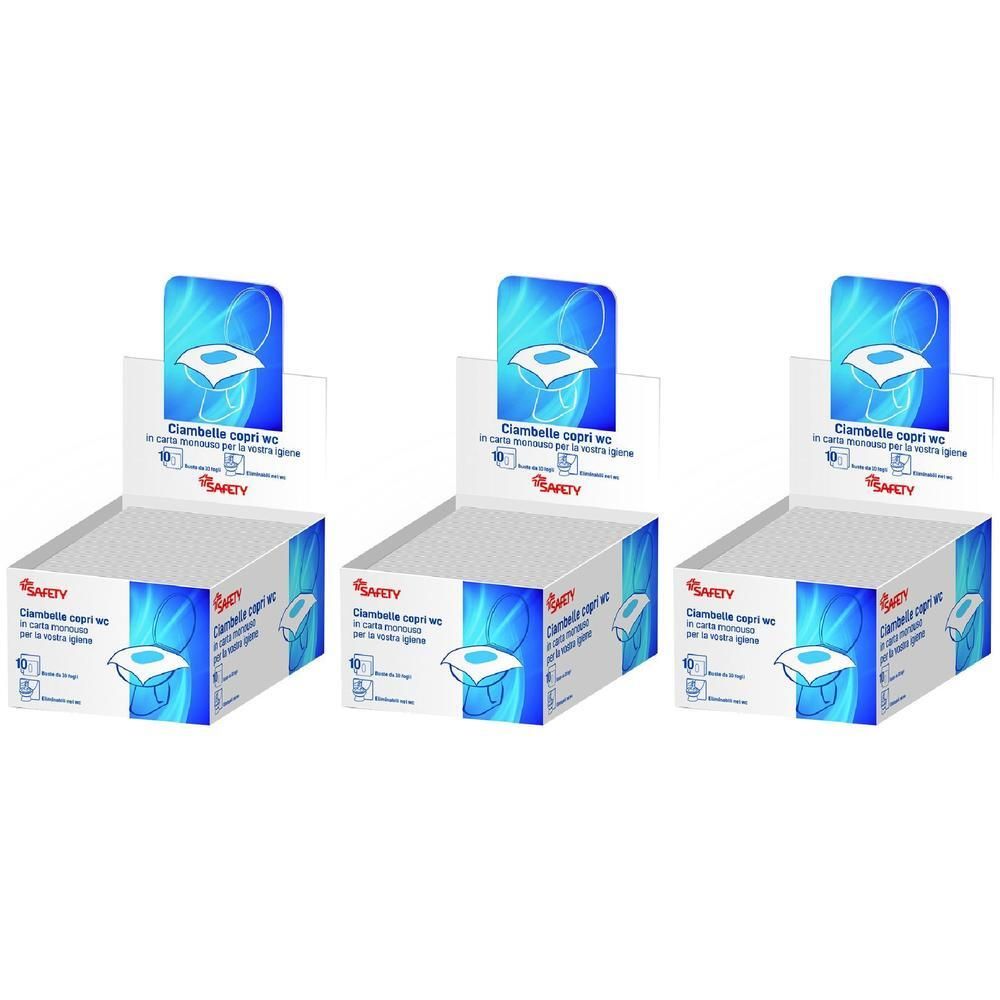 Ciambelle Igieniche Copri Water Safety 3x10 pz - Redcare