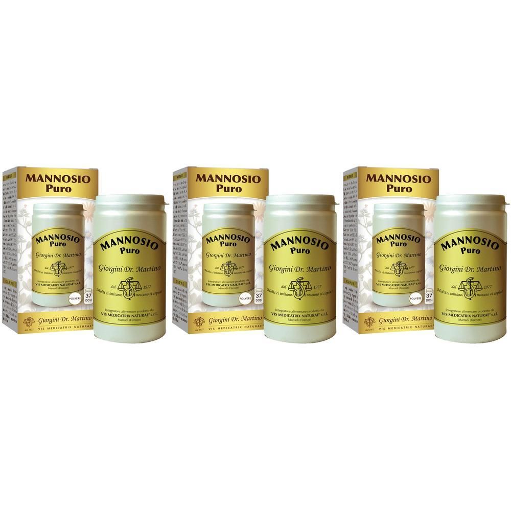 Mannosio Puro Polvere Solubile 75 G 3x75 g - Redcare