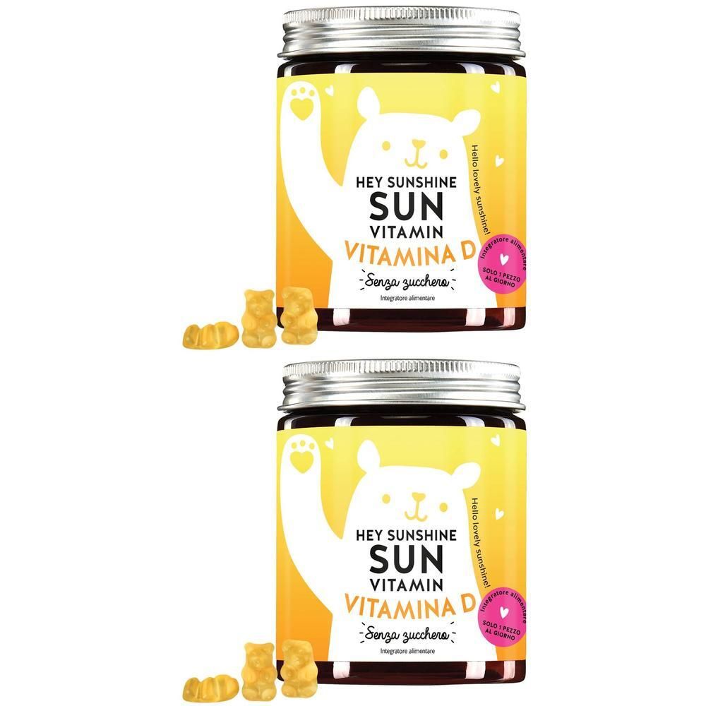 Hey Sunshine Sun Vitamins Mit D3 Sugarfree 45 Caramelle Gommose 2x112,5 ...