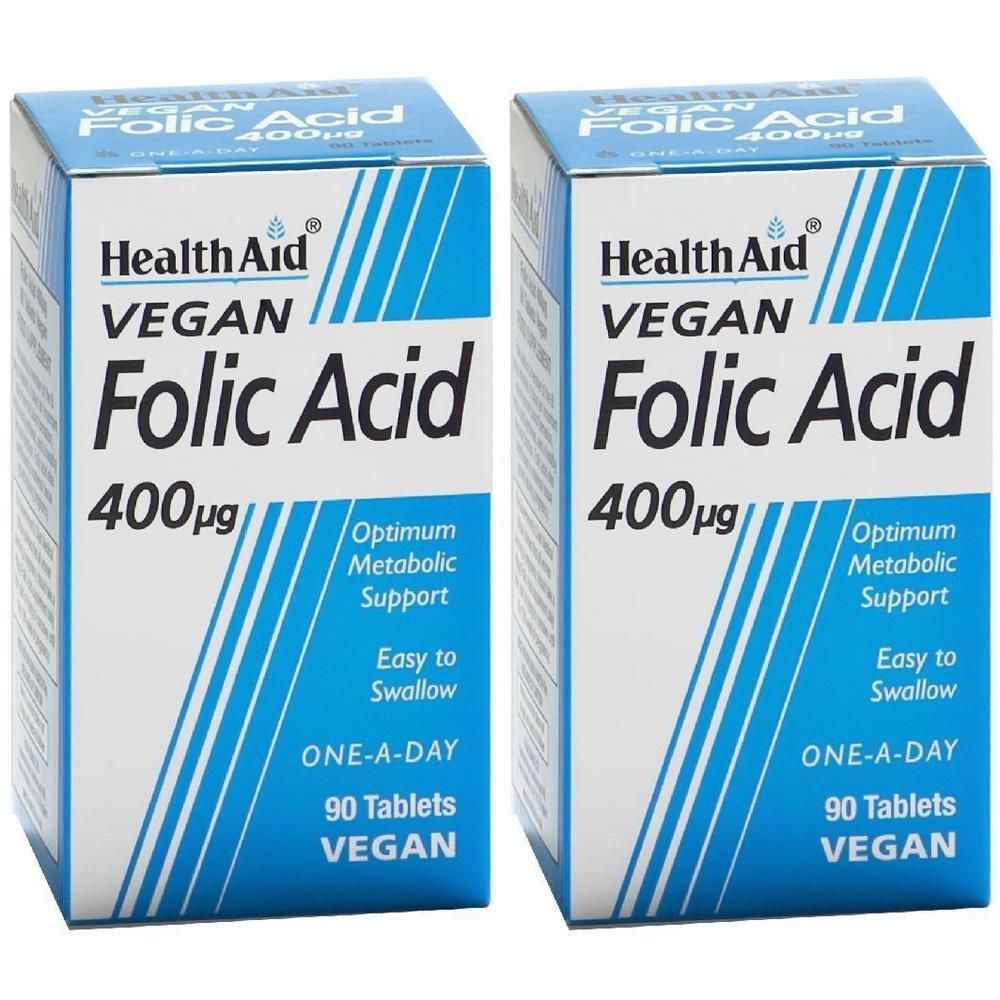 Acido Folico Folic Acid 90 Compresse 2x1 pz - Redcare