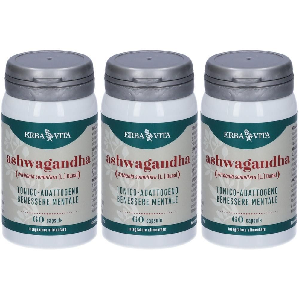 Erba Vita Ashwagandha Capsule 3x33 g - Redcare