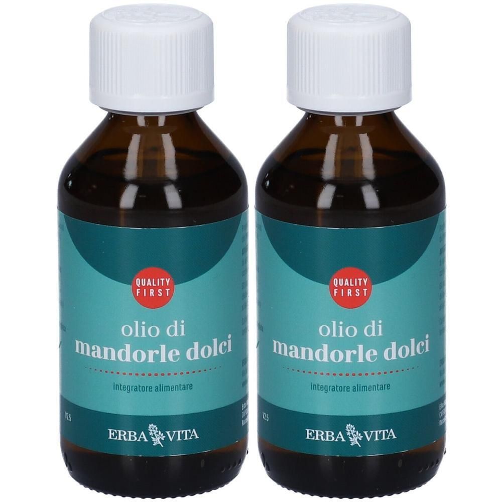 Olio Mandorle Dolci 100Ml 2x100 ml - Redcare