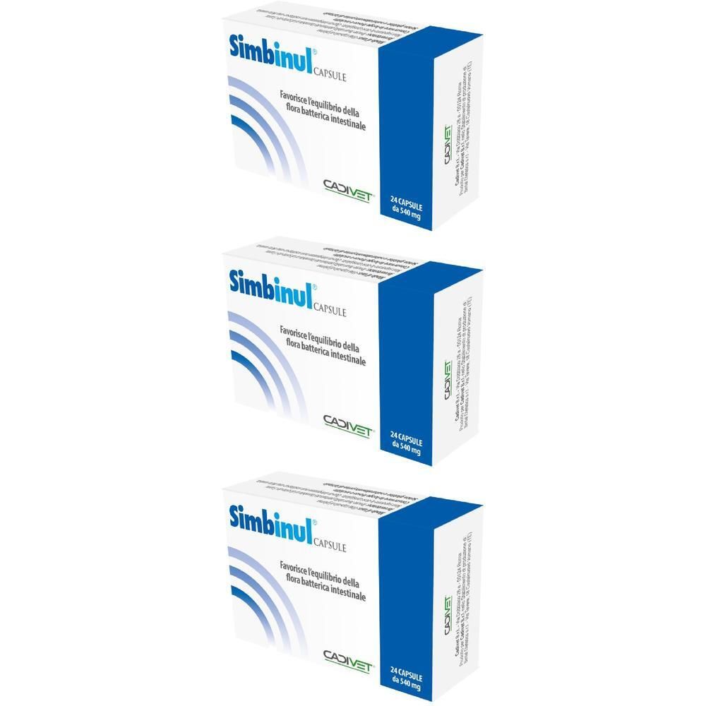 Simbinul 24 Capsule 3x12,96 g - Redcare