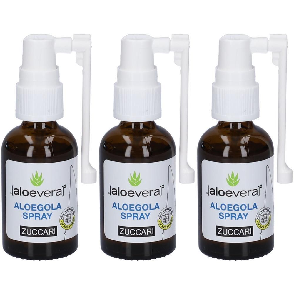 ZUCCARI [aloevera]²® AloeGola Spray 3x30 ml - Redcare