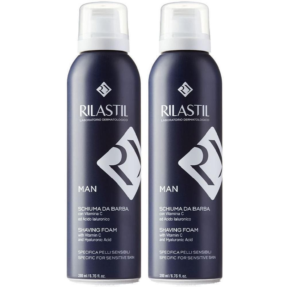 RILASTIL® Man Schiuma Barba 200 2x200 ml - Redcare