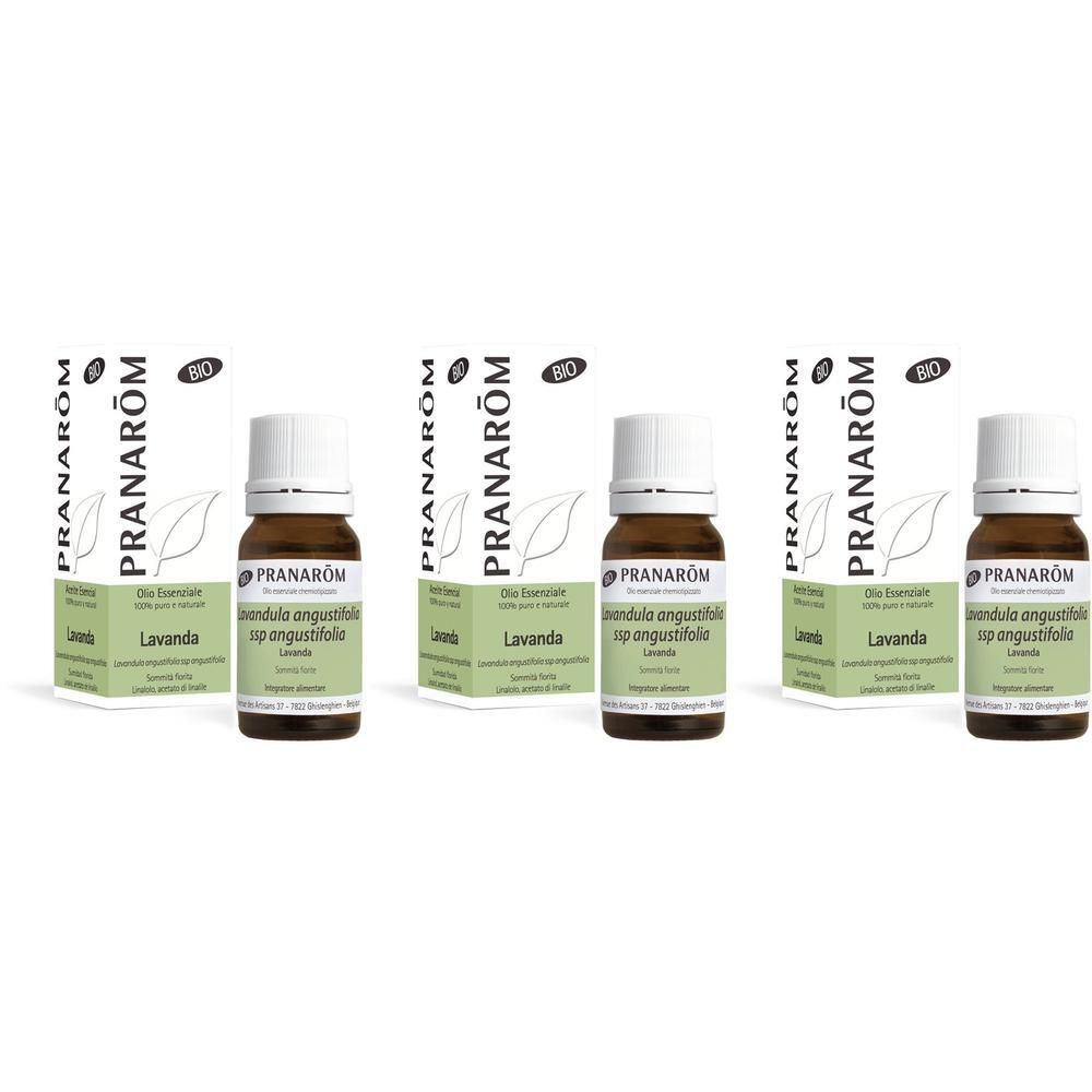 Pranarom Olio Essenziale Lavanda Sommitá Fiorita 3x10 ml - Redcare