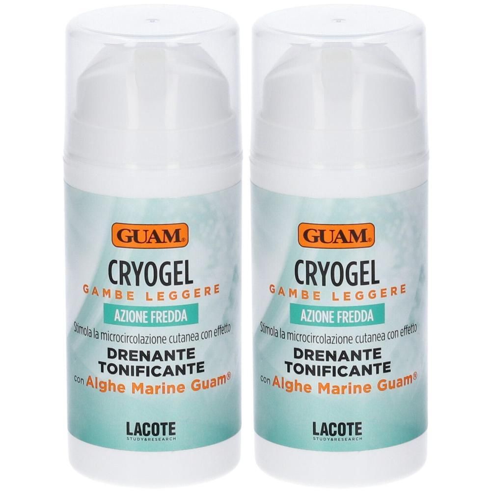 GUAM® Cryogel Gambe Leggere 2x100 ml - Redcare