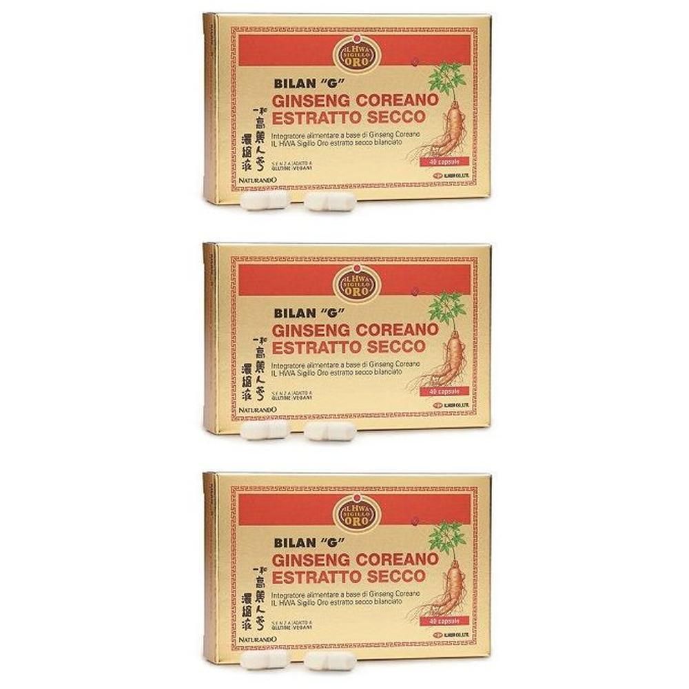 Ginseng Bilan-G 40 Capsule 3x40 pz - Redcare