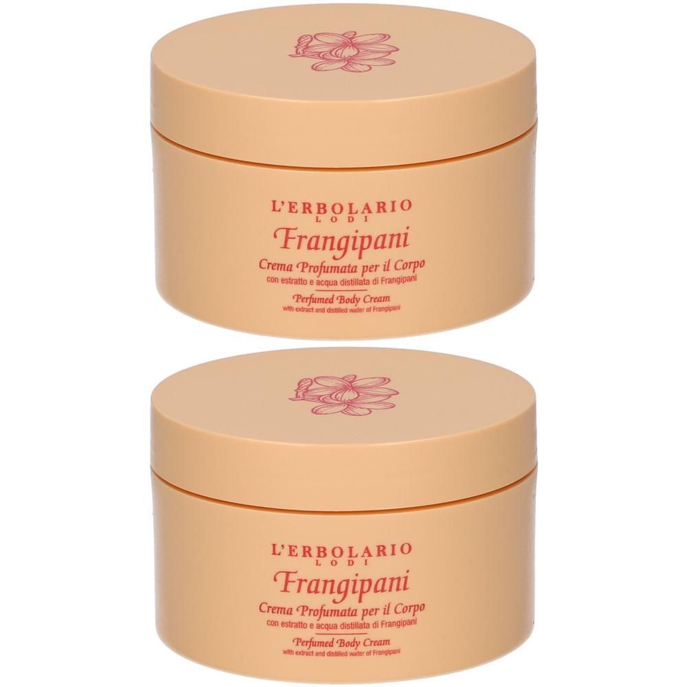 L`Erbolario Crema Profumata per il Corpo Frangipani 2x200 ml - Redcare