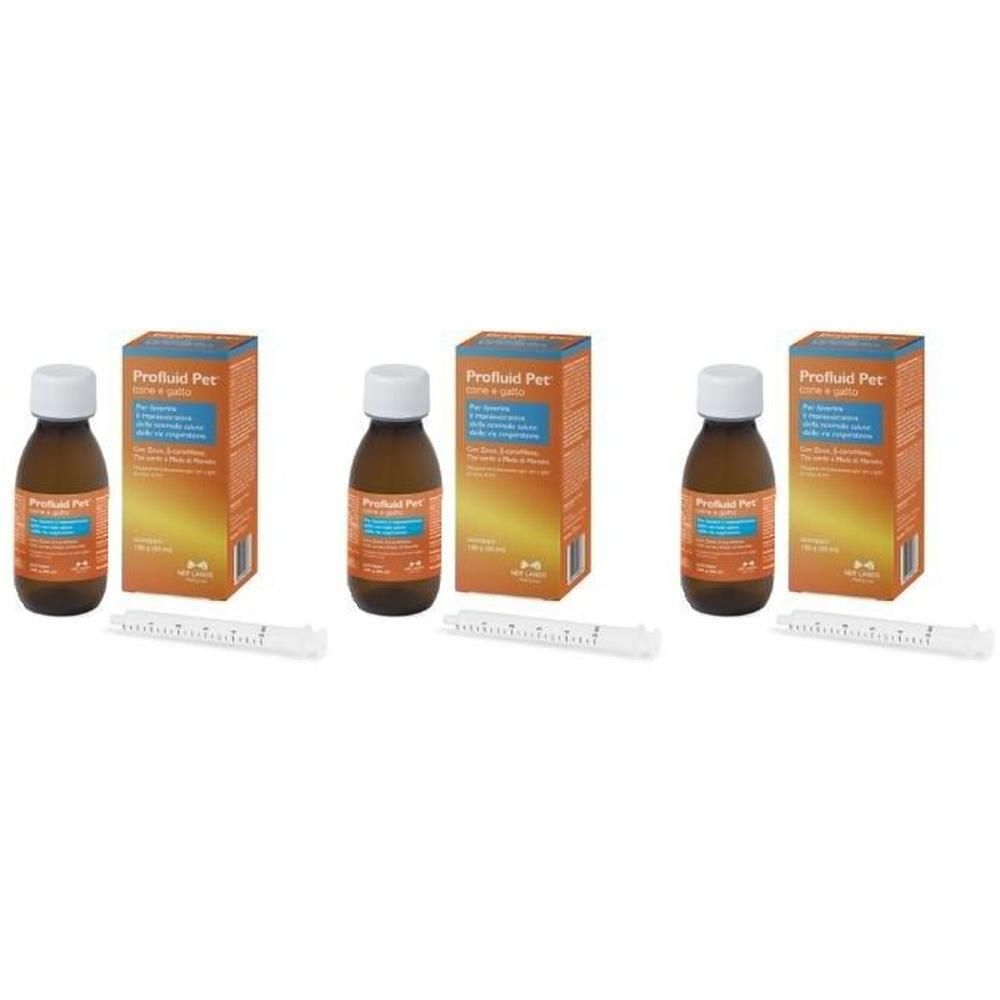 Profluid Pet Sciroppo Cane Gatto 3x85 ml - Redcare