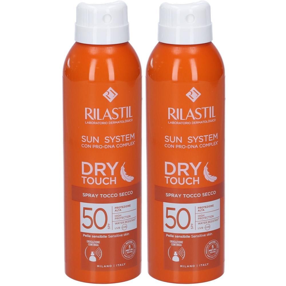 RILASTIL® Sun System Dry Touch SPF50+ 2x200 ml - Redcare