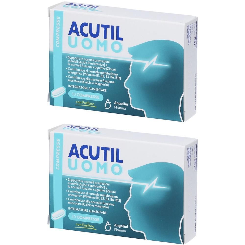 Acutil Uomo Compresse 2x39 g - Redcare
