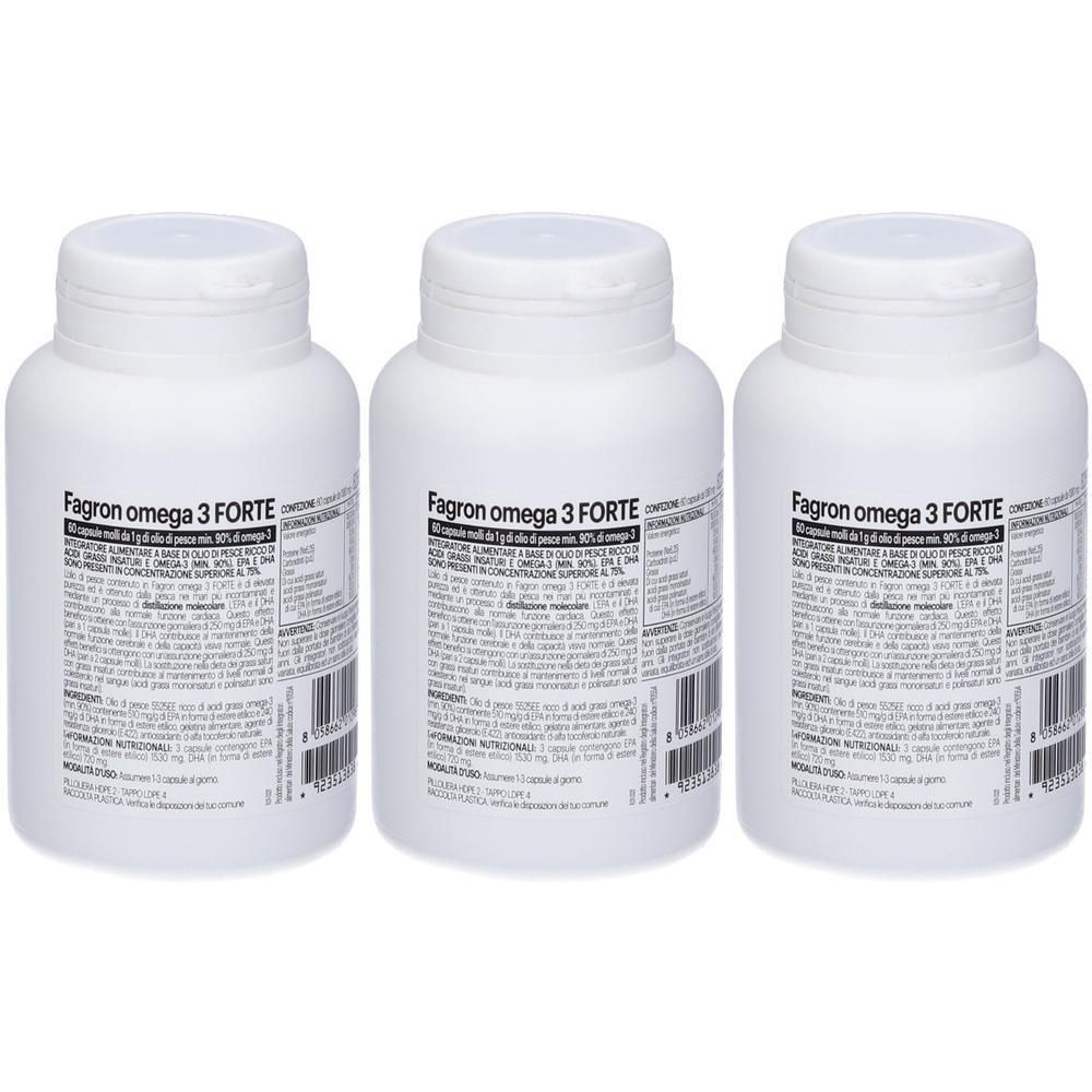 Fagron Omega 3 Forte 60 Prl 3x60 pz - Redcare