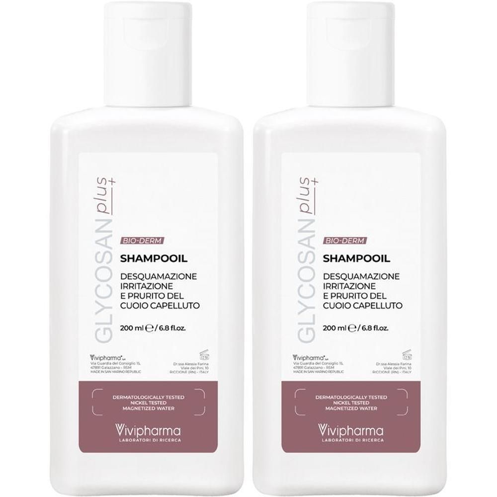 Vivipharma Glycosan Plus Bio-Derm Shampooil 2x200 ml - Redcare