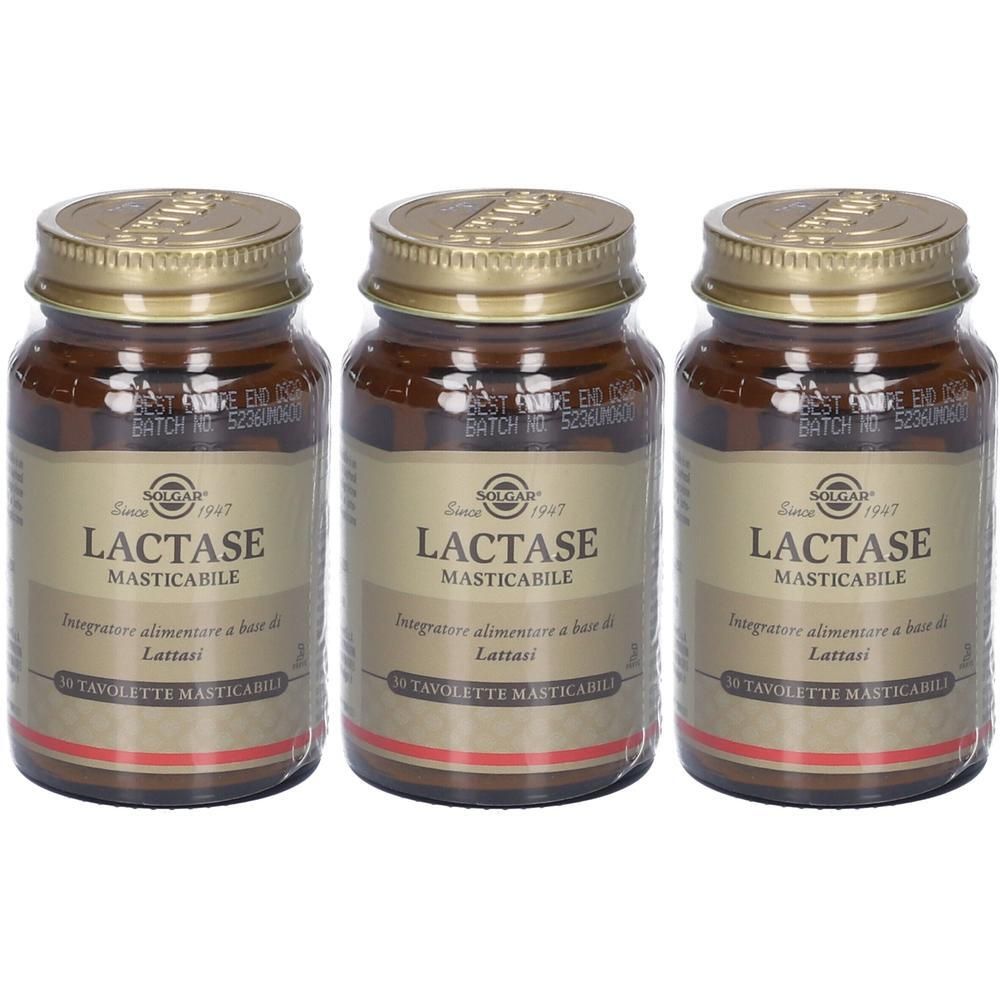 Solgar Lactase Tavolette Masticabili 3x1 pz - Redcare