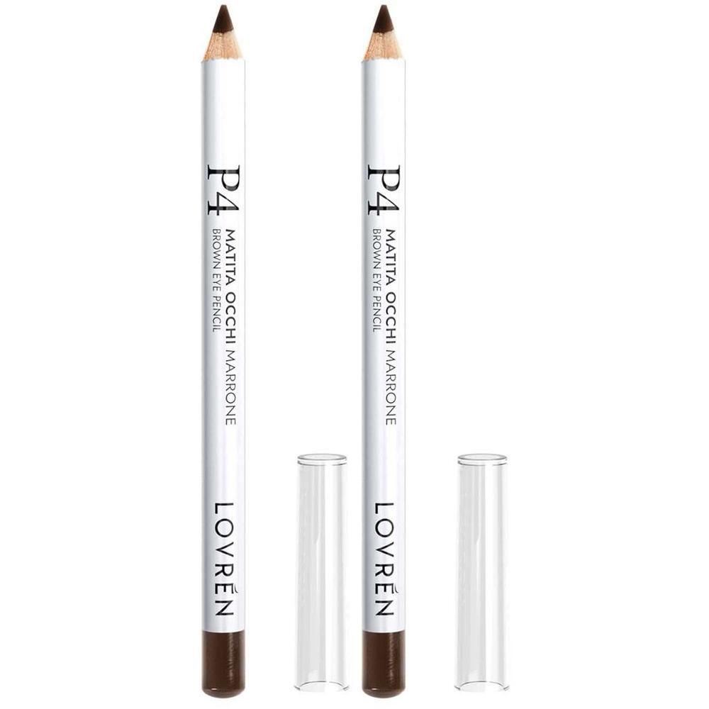 Lovren P4 Matita Occhi Marrone 2x1 pz - Redcare