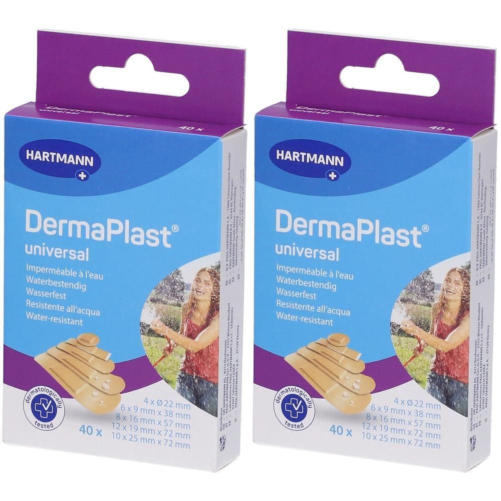 Hartmann DermaPlast® Cerotto Universale 5 Formati 2x40 pz - Redcare