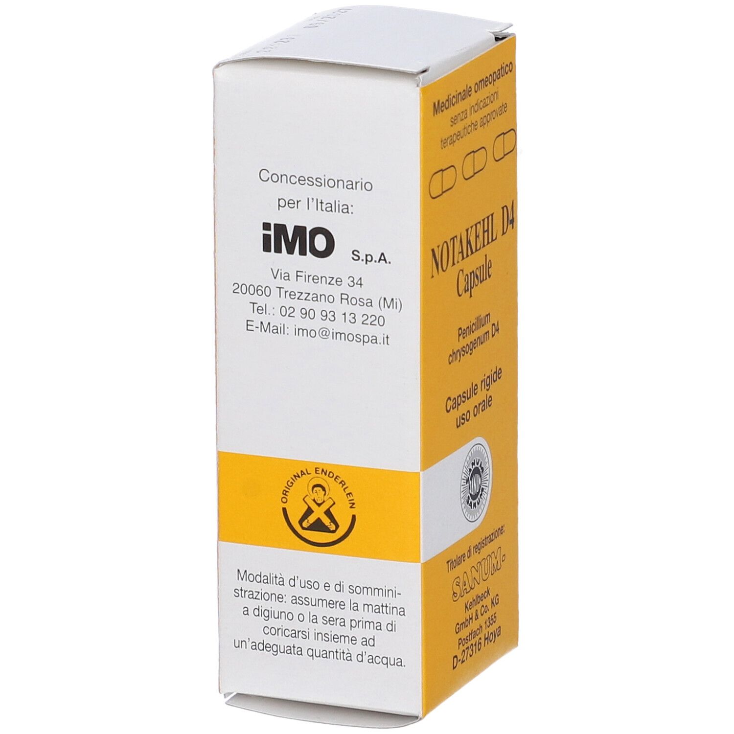 Sanum Notakehl D4 20 Capsule - Redcare