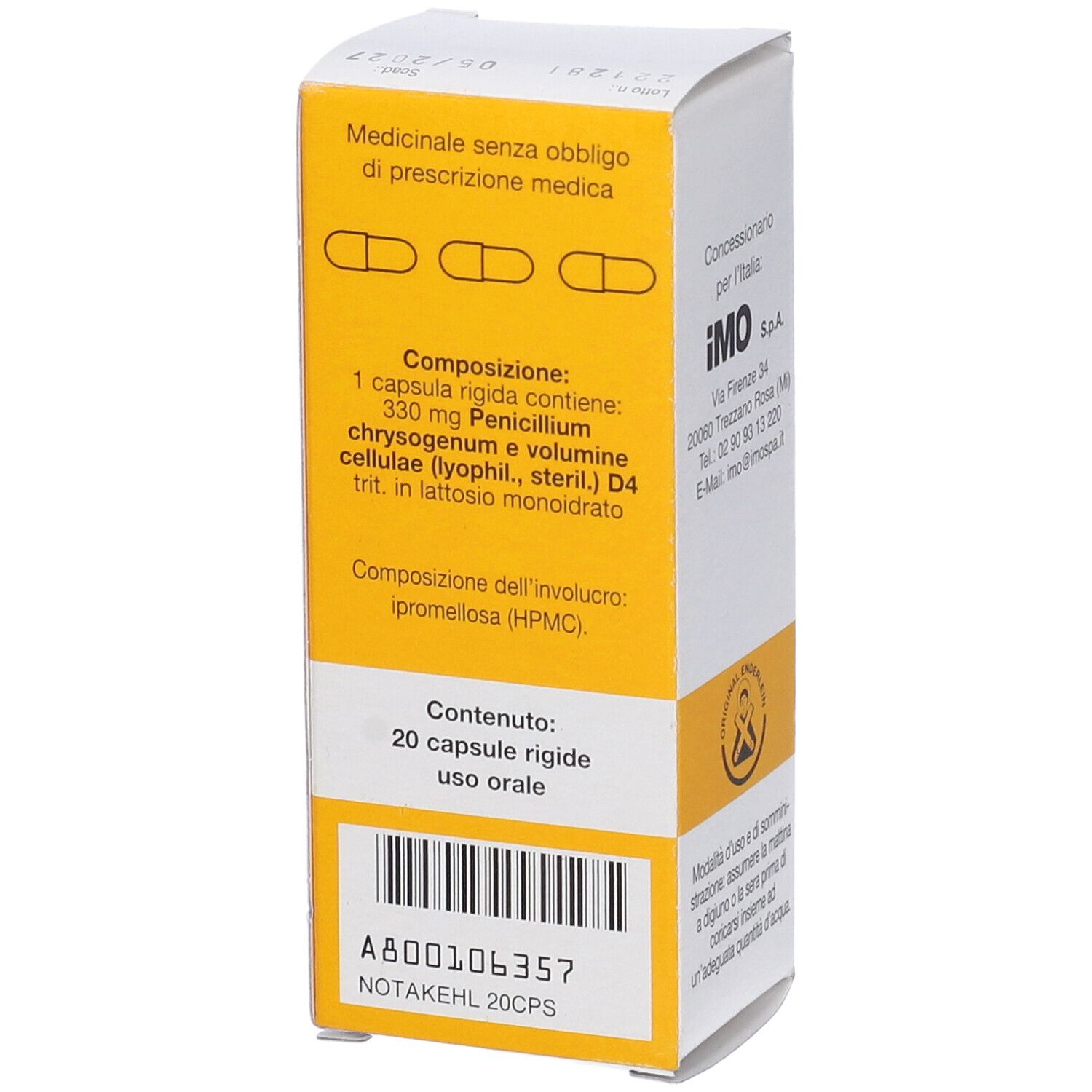 Sanum Notakehl D4 20 Capsule - Redcare