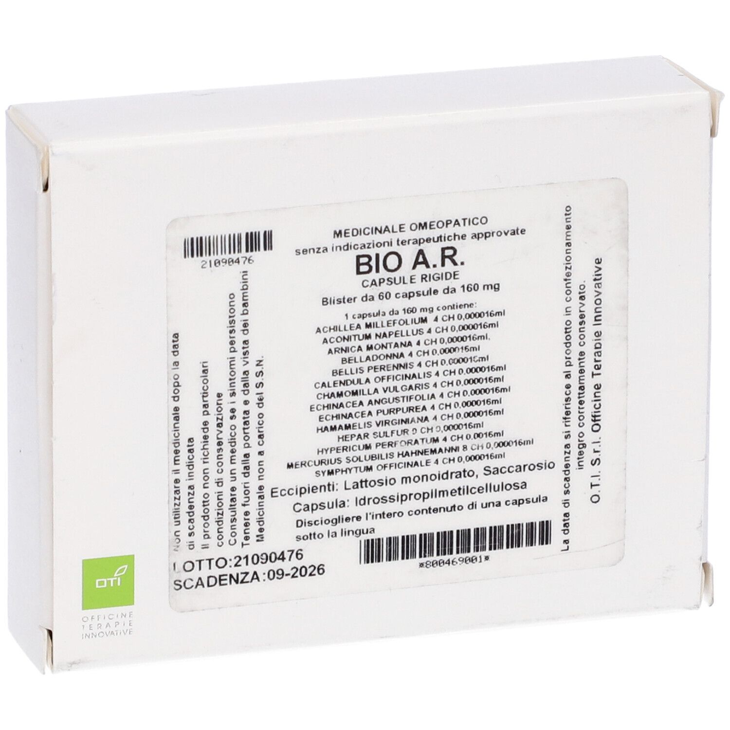 Bio Ar Composto 60 Capsule 12 g - Redcare