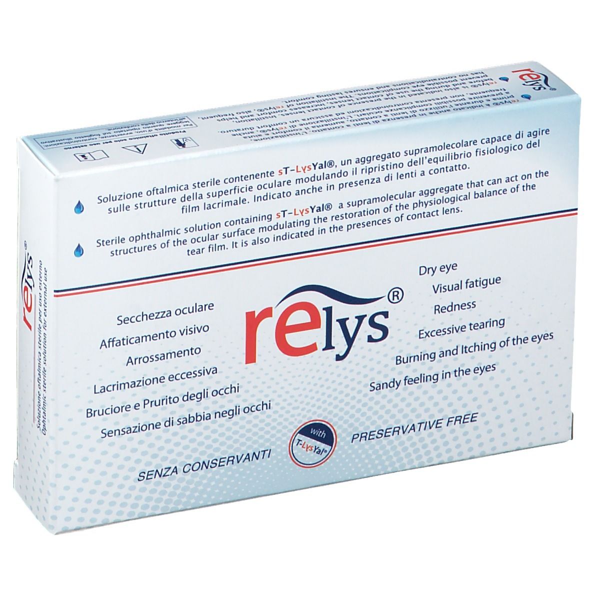 Relys® Soluzione oftalmica 15 minicontenitori 15 pz - Redcare