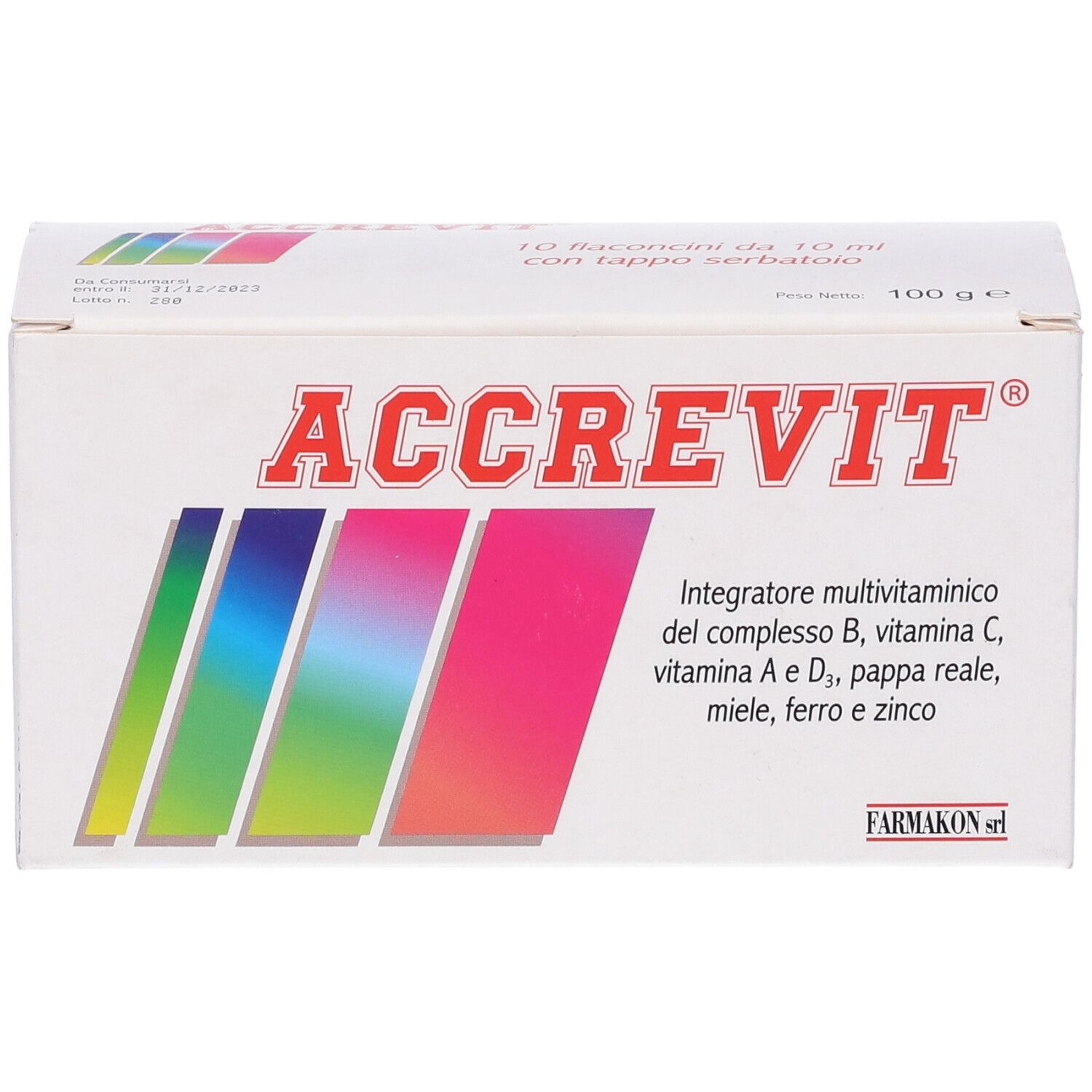 Accrevit 10 Flaconcini 10x10 ml - Redcare