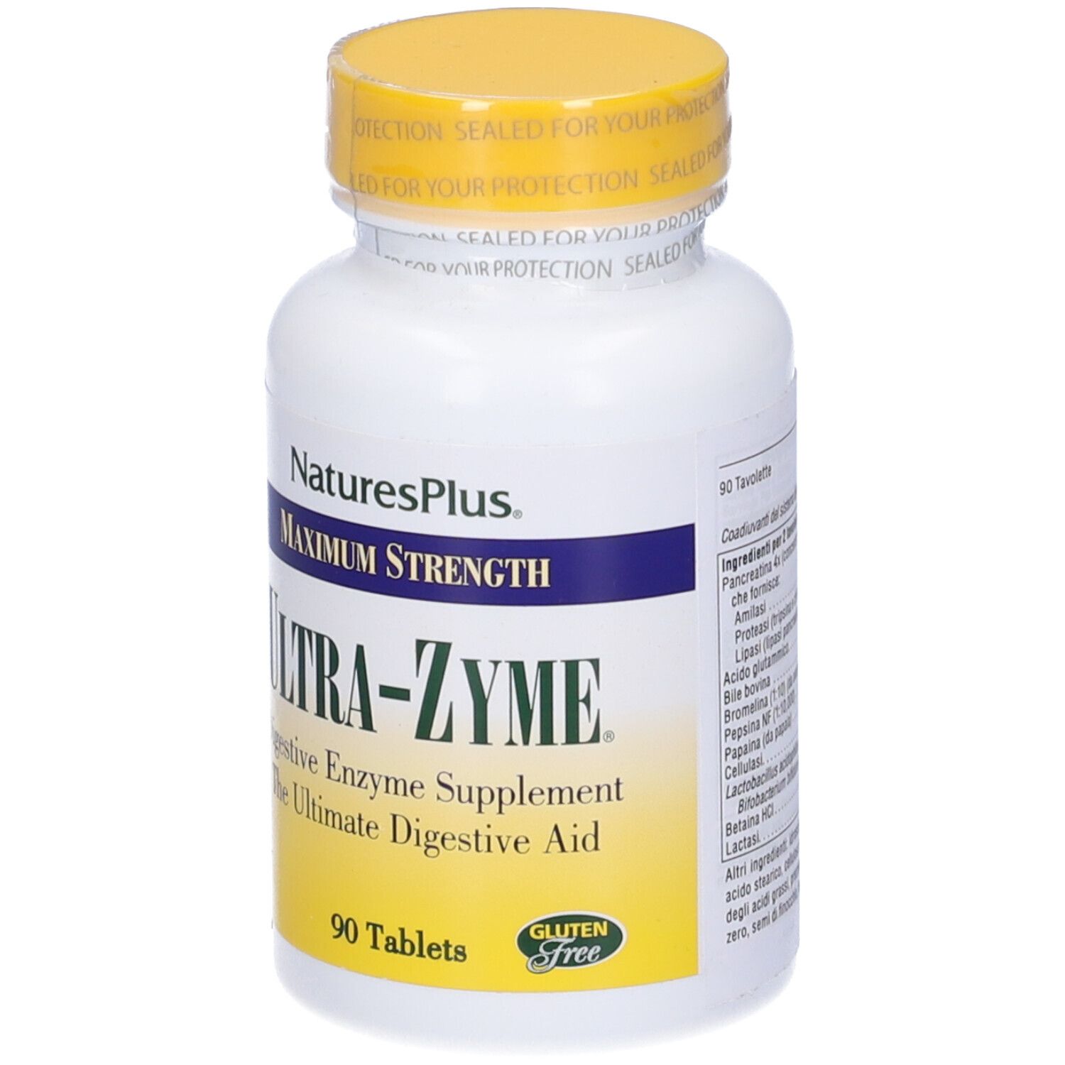 Ultra Zyme Multienzimi Forte 90 Tavolette 90 pz - Redcare