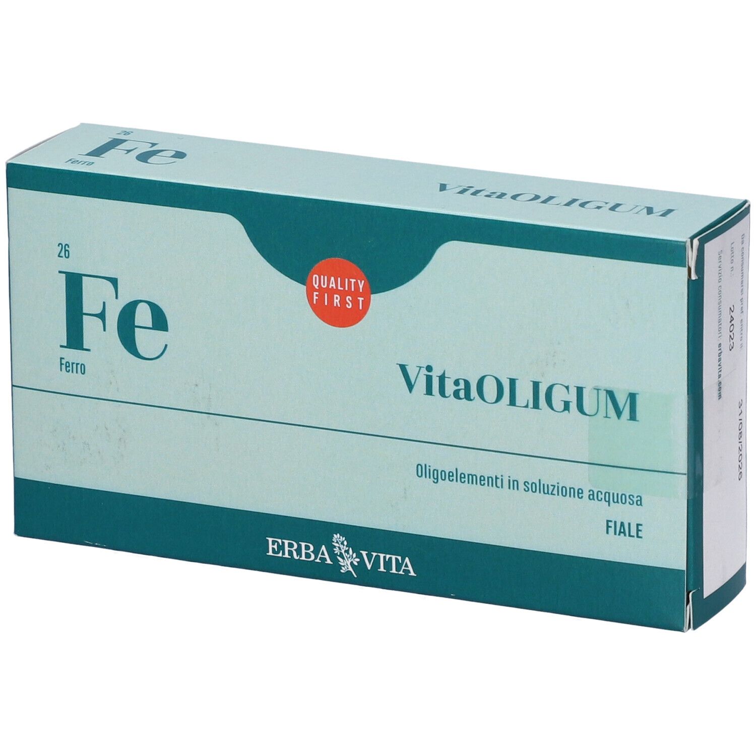 Vitaoligum Ferro 20 Filtri 20 pz - Redcare
