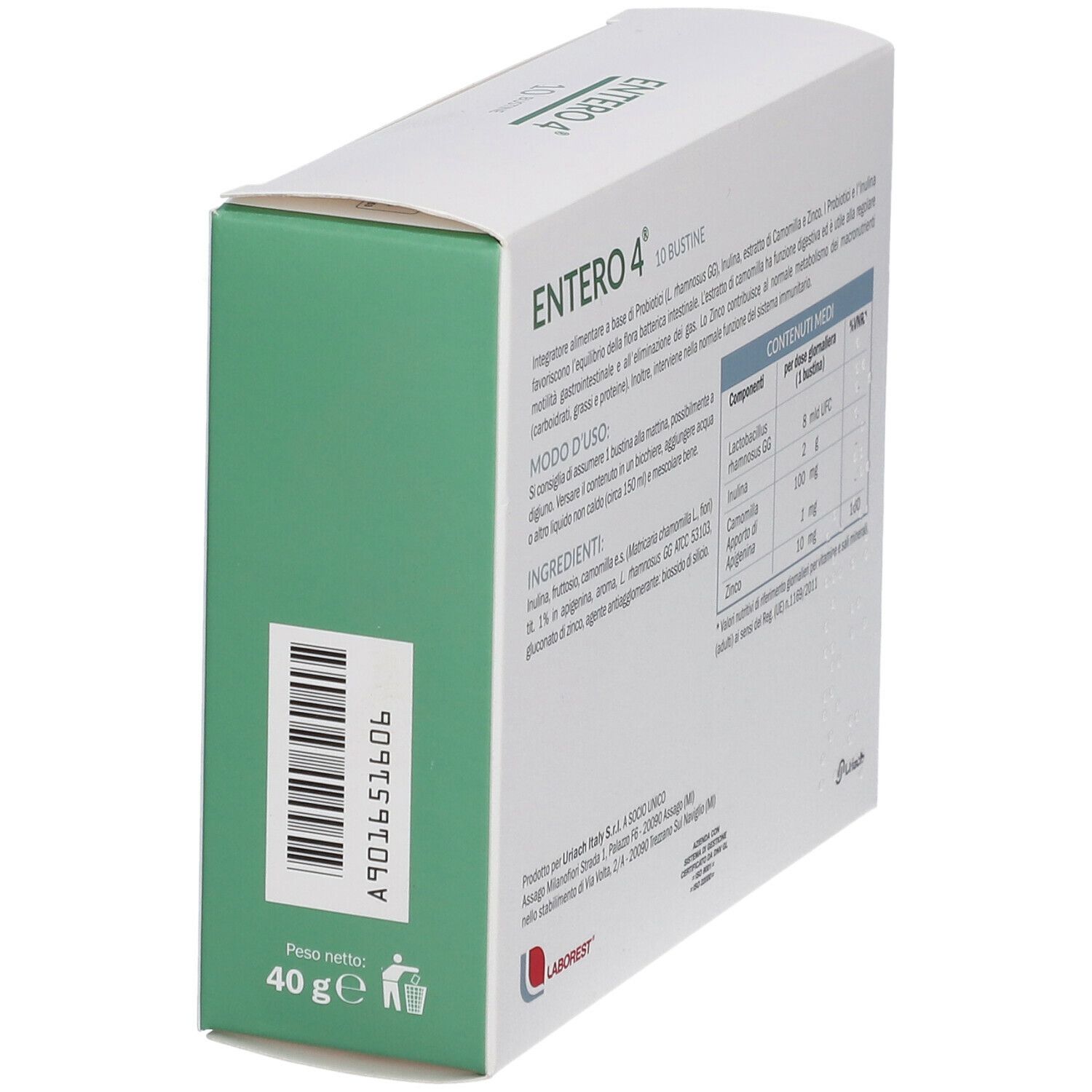 Entero 4® Bustine 10 pz - Redcare