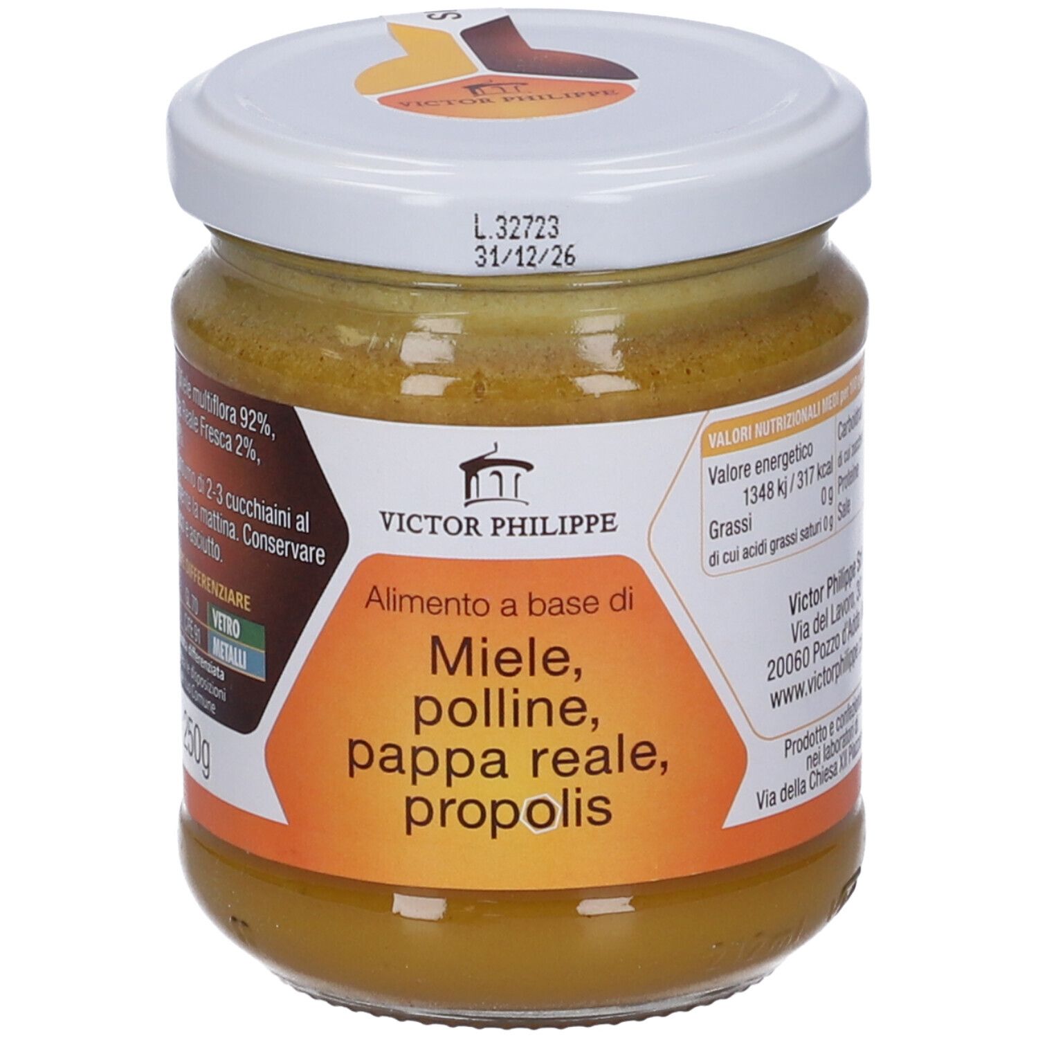 Miele Polline Pappa Propolis 250 g - Redcare