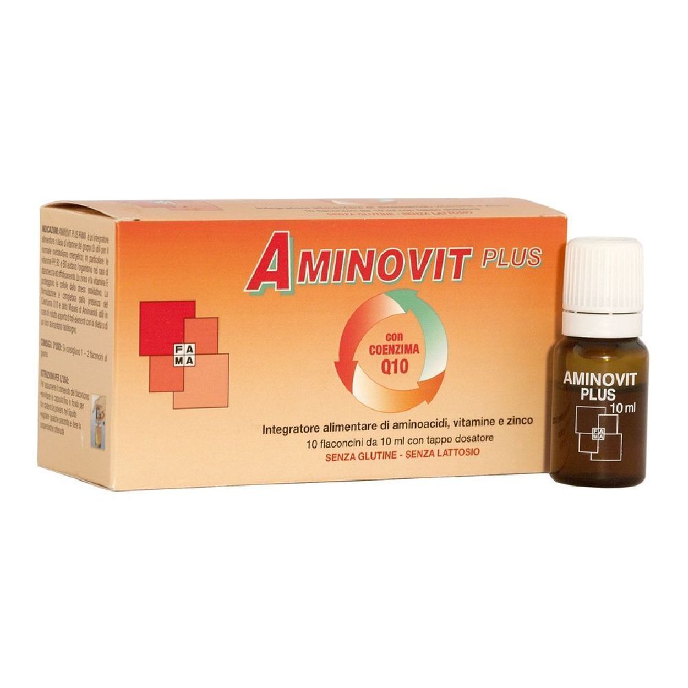 Aminovit Plus Coenzima Q10 10 Flaconcini 10 Ml 10x10 ml - Redcare