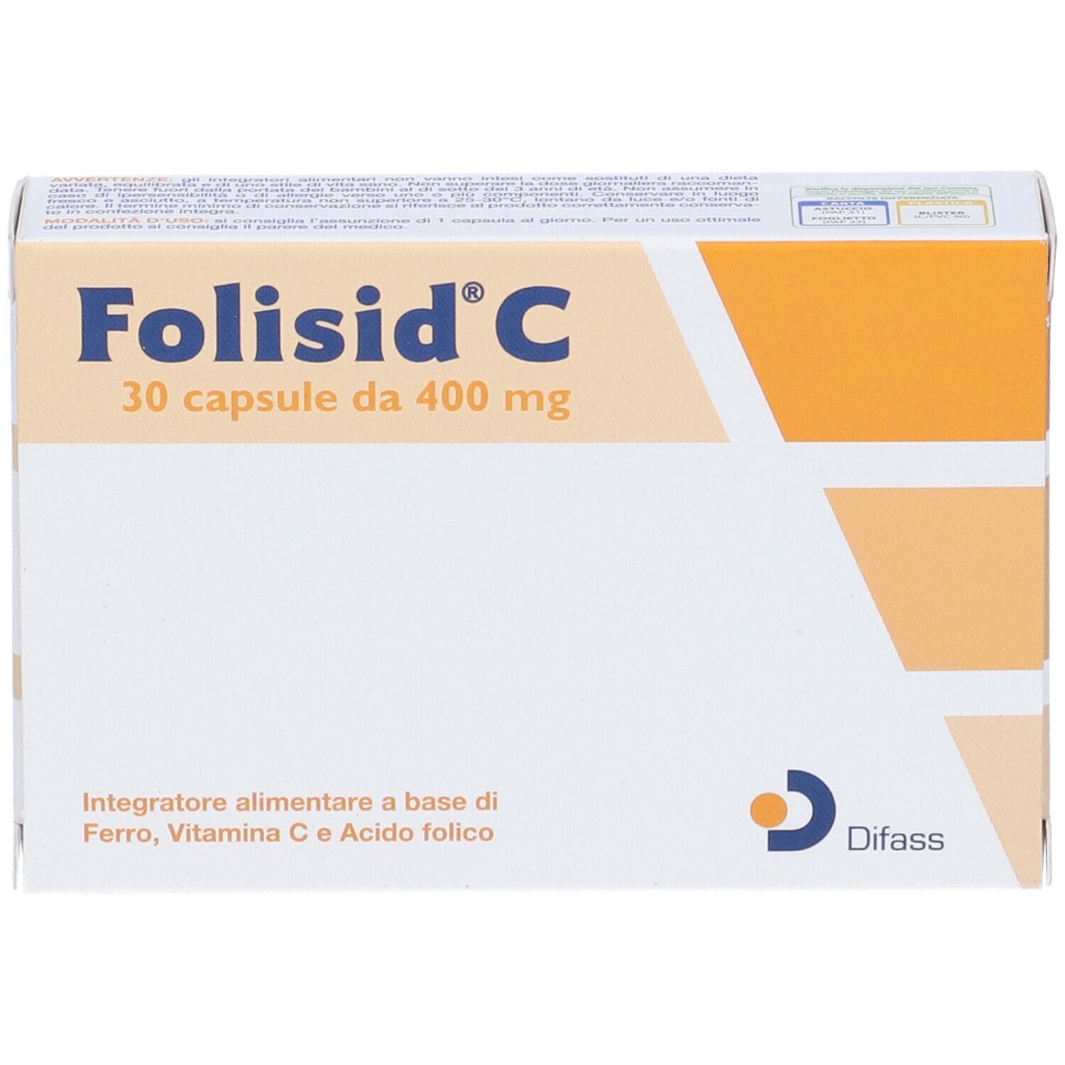 Folisid C 30 Capsule 30 pz - Redcare