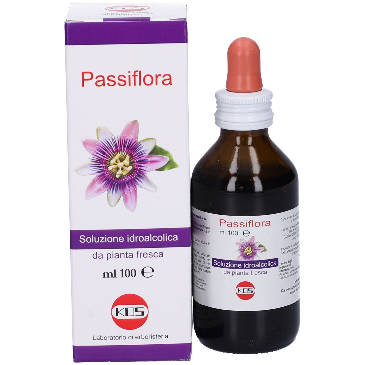 KOS Passiflora Soluzione Idroalcolica Gocce 100 ml - Redcare