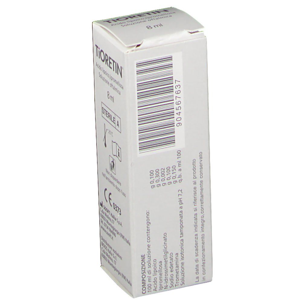 Tioretin® Gocce Occulari 8 ml - Redcare