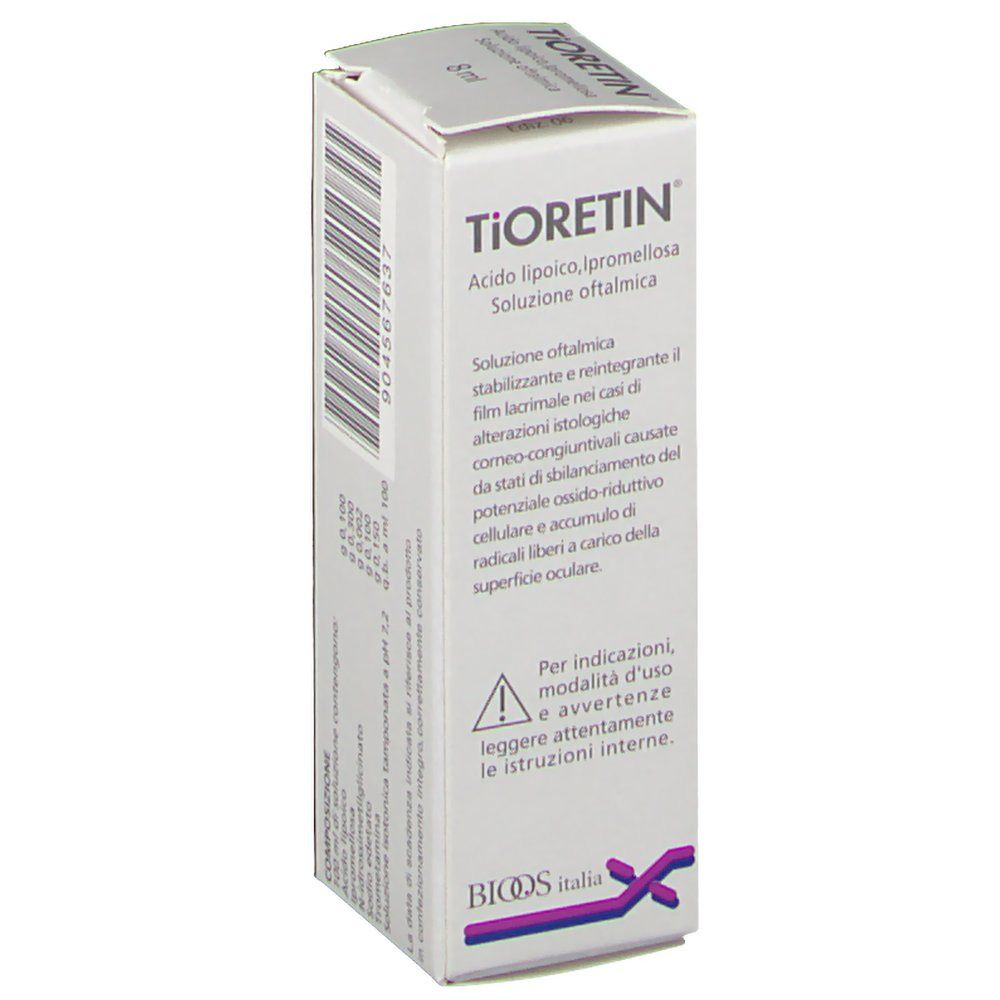 Tioretin® Gocce Occulari 8 ml - Redcare