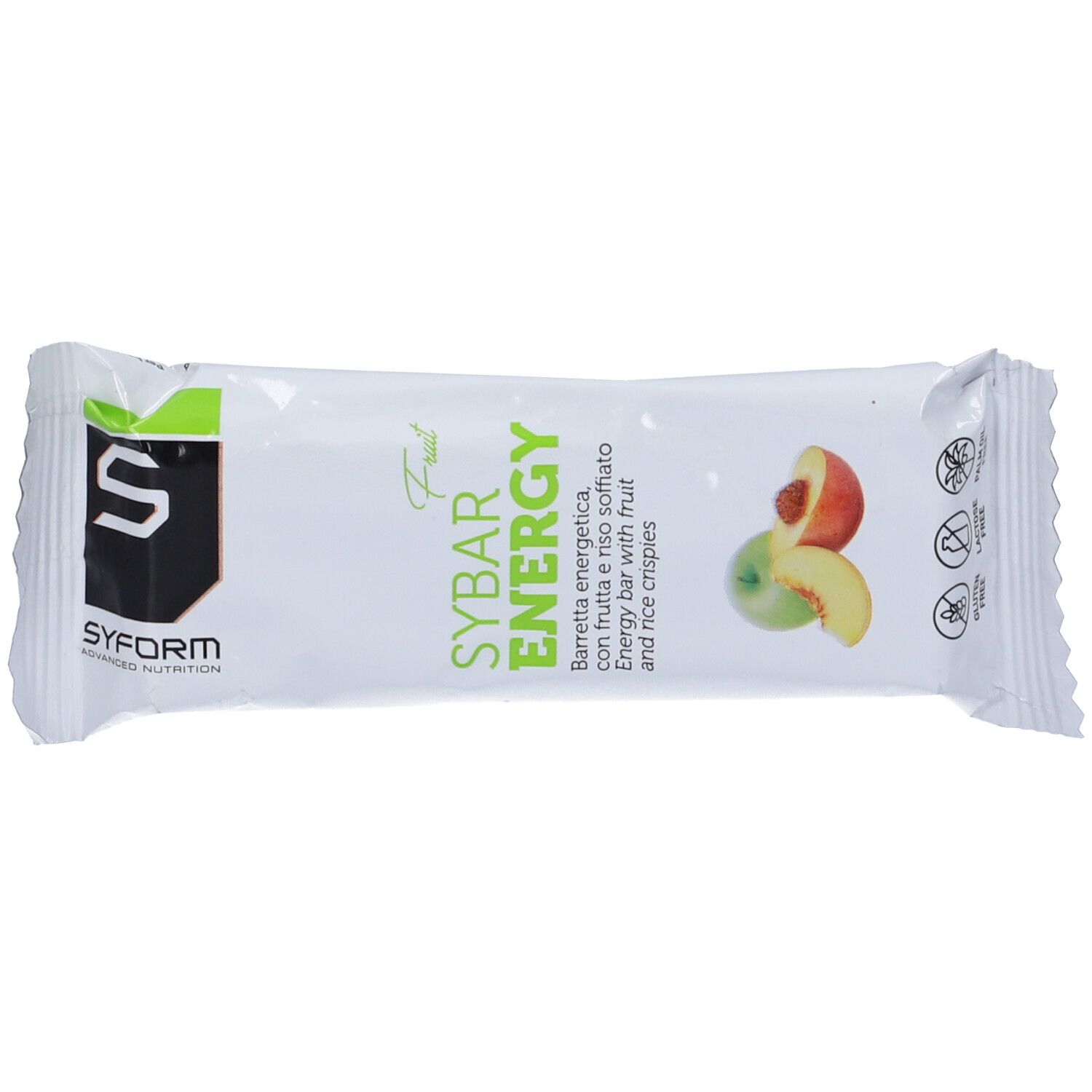 Sybar Energy Fruit Barretta Mela/Pesca 40 G 40 g - Redcare