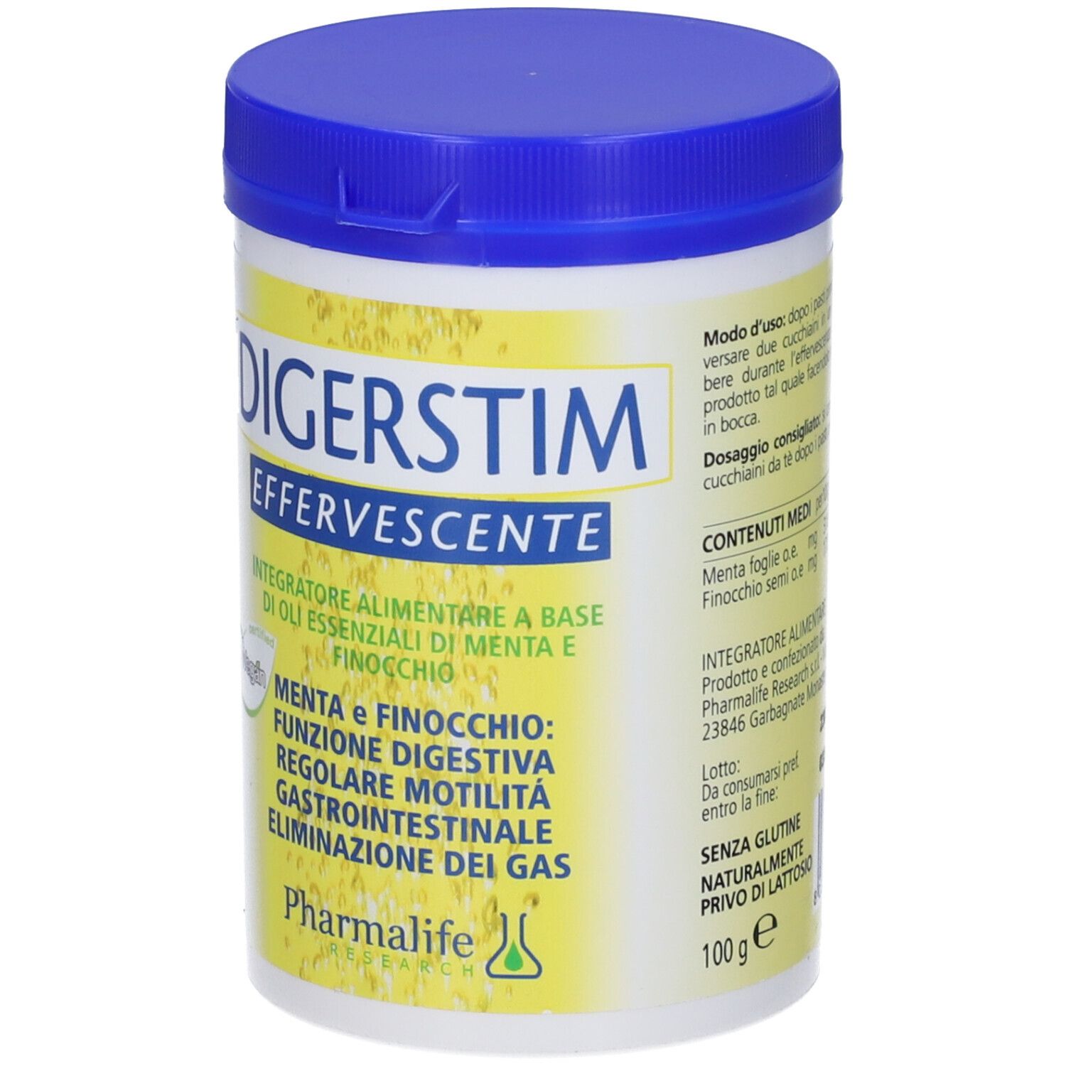 Digerstim Effervescente 100 G 100 g - Redcare