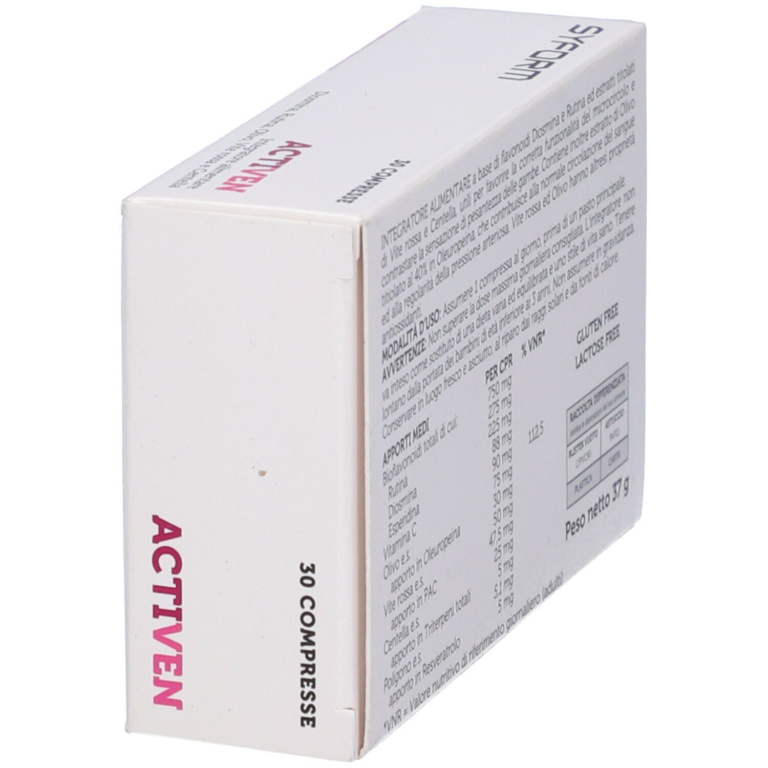 Activen 30 Compresse 37 g - Redcare