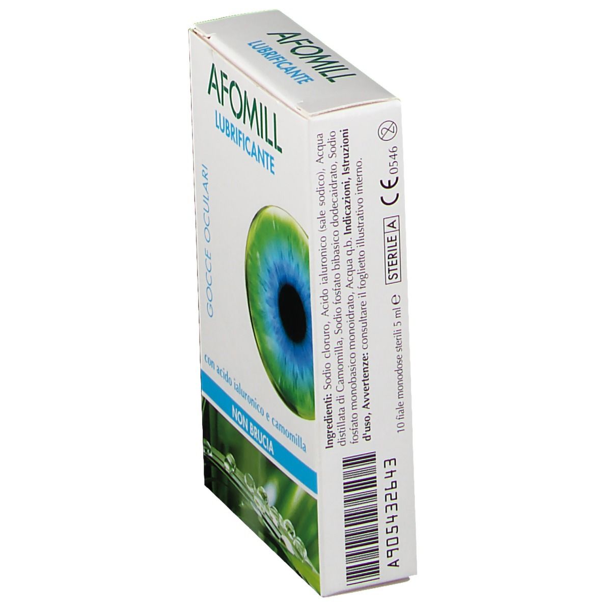 Afomill Lubrificante Fiale 10x0,5 ml - Redcare